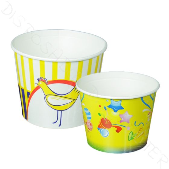 Food buckets printed with your logo!