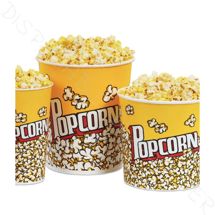 Popcorn containers (bucket) medium 1380ml